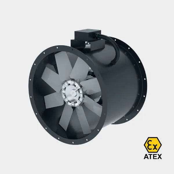 ATEX Axial Ring Fan – Explosion Proof Duct Fan for Zone 1 & 2 Hazardou ...