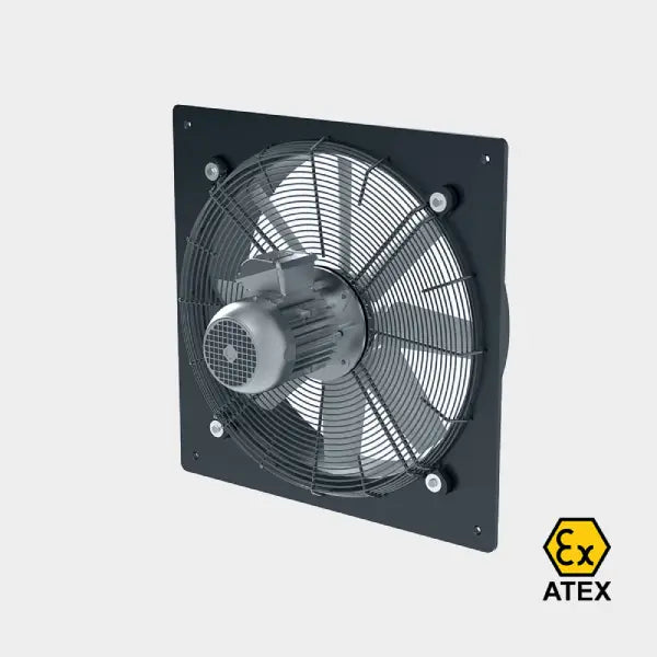ATEX Axial Wall Fan – Explosion Proof Ventilation for Zone 1 & Zone 2 ...